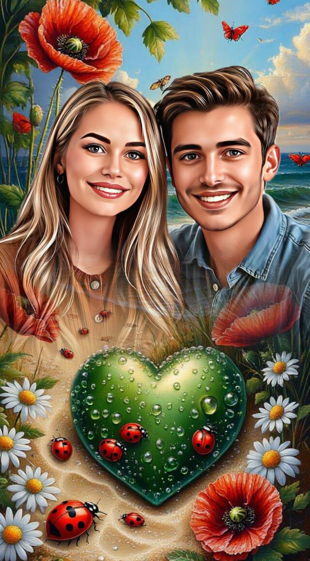 Try this effect on ToonMe