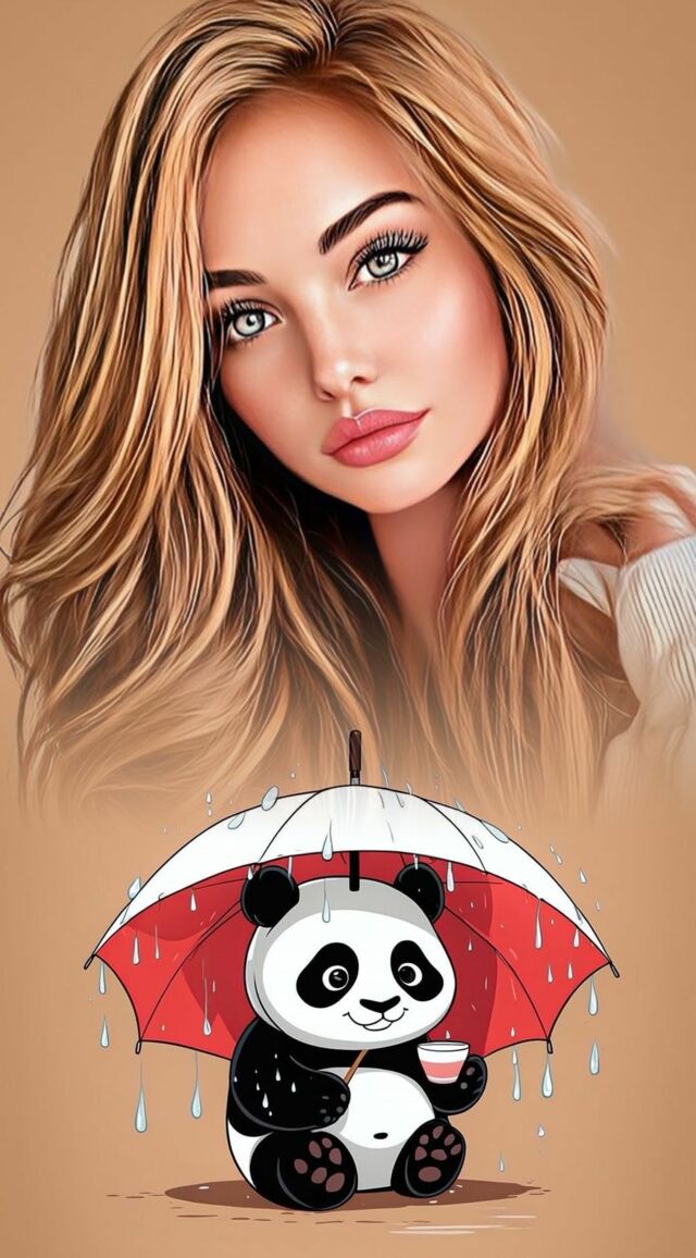 Try this effect on ToonMe