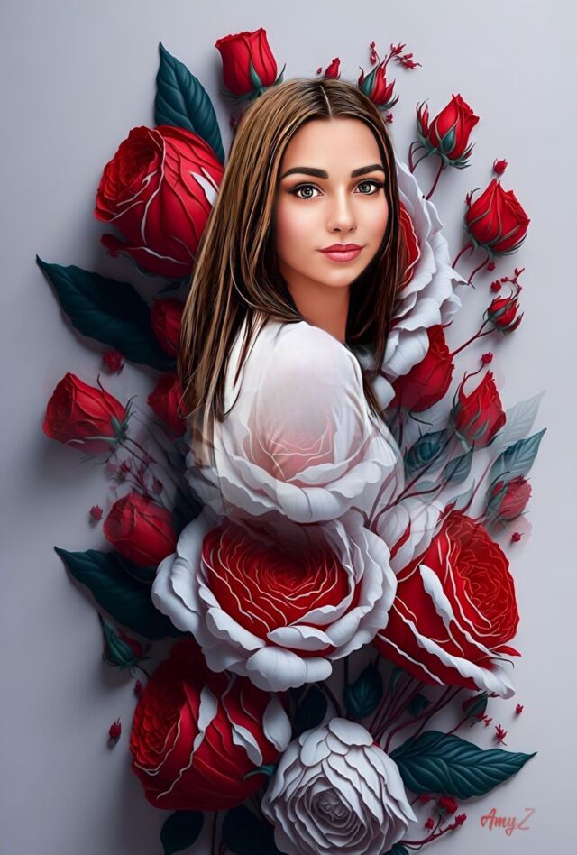 Photo effects collection by tag 'roses' on Photo Lab