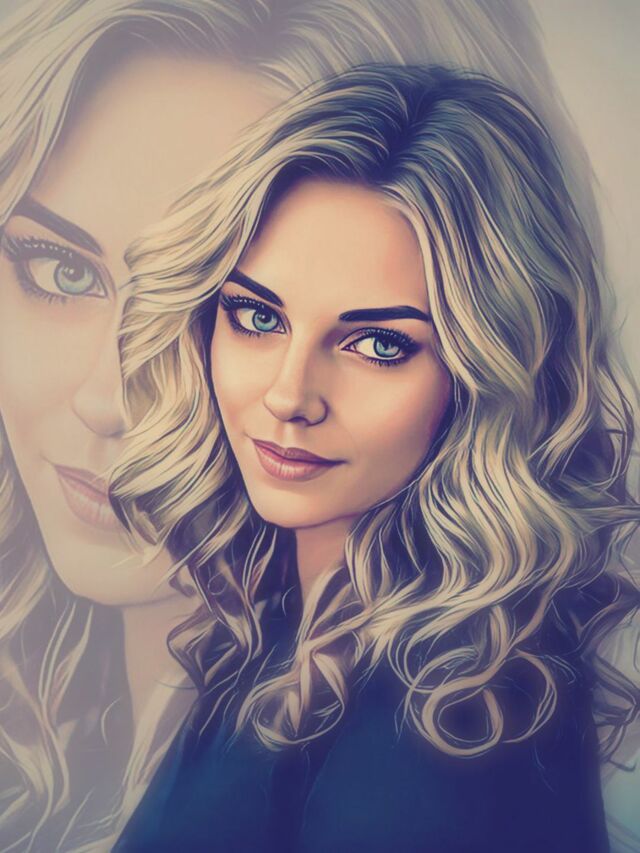 Try this effect on ToonMe