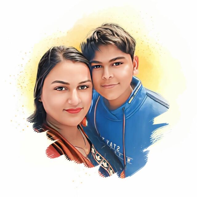 Try this effect on ToonMe