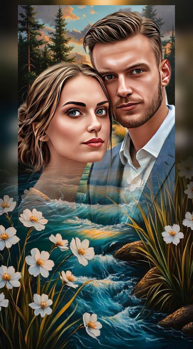 Try this effect on ToonMe