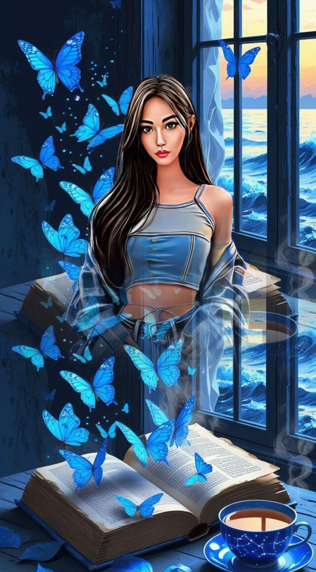 Try this effect on ToonMe