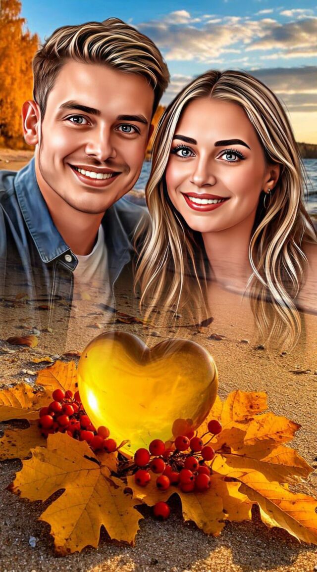 Try this effect on ToonMe