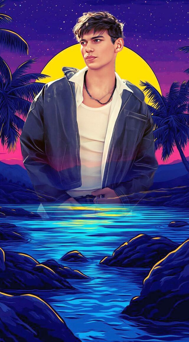 Try this effect on ToonMe