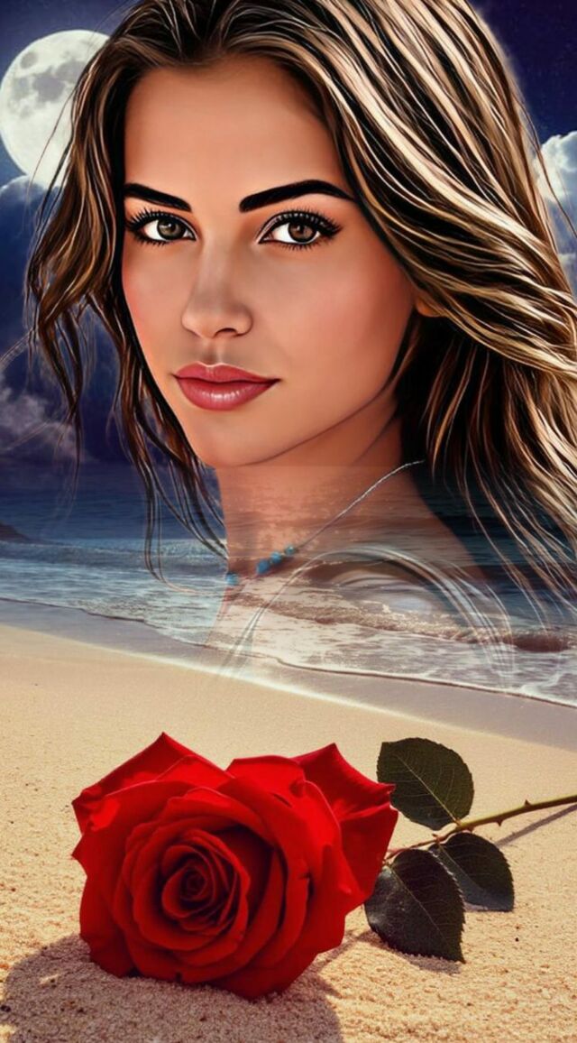 Try this effect on ToonMe